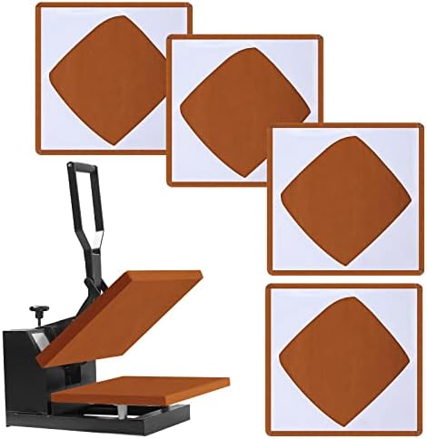 Amazon.com: Mixweer 4 Pcs Heat Press Platen Wrap Cover Non Stick Heat ...