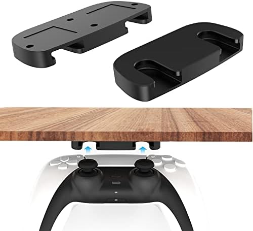 Amazon.com: Controller Stand for PS4 PS5 Controller Holder Under Desk ...
