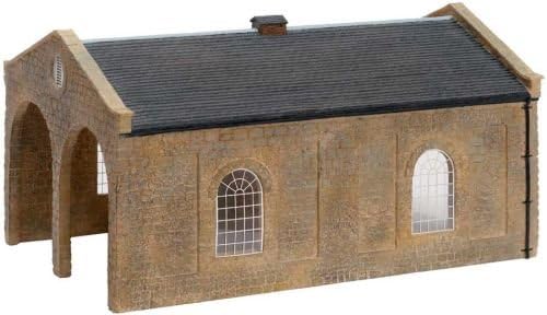 Hornby - Skaledale Railside Collection - Stone Double Engine Shed ...