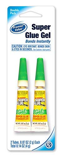 Amazon.com: Premier Value Super Glue Gel, 1 Count : Arts, Crafts & Sewing