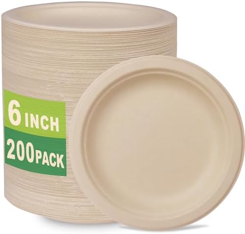 Amazon.com: CantaGreen 500 Count 6 Inch Small Heavy Duty Compostable ...