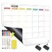 Mag-Fancy Dry Erase Calendar Magnetic Board - Monthly Planner Dry Erase ...