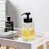 Amazon.com: Easy Tang Glass Foaming Soap Dispenser with Black Pump, 12 ...