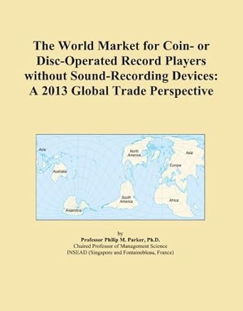 The World Market for Coin- or Disc-Operated Record Players without ...