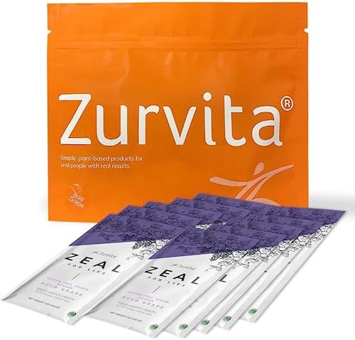 Amazon.com: Zurvita Zeal for Life Wellness Drink Mix - Bold Grape ...