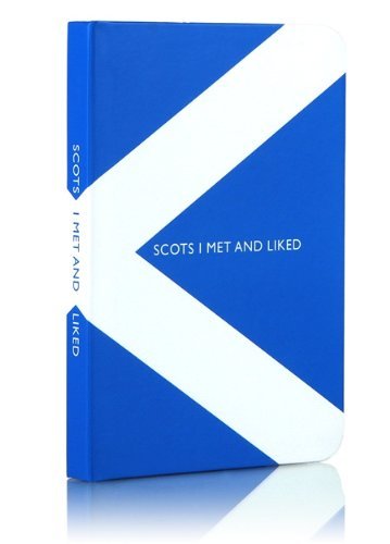 Archie Grand Scots I Met and Liked Notebook - Blue/White: 7340059001553 ...
