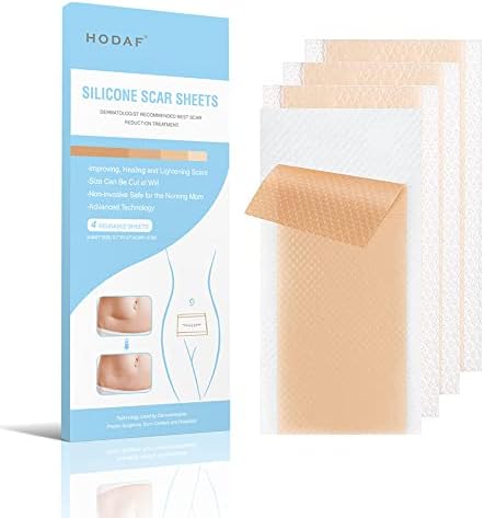 Amazon.com: Mebak C-Section Silicone Scar Sheets, Reusable Medical ...