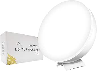Amazon.com: AMZCOOL Happy Natural Light Therapy Lamp Simulated Sunlight ...