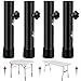 Amazon.com: 8 Pcs Table Leg Extenders for Folding Table, 2 Levels ...