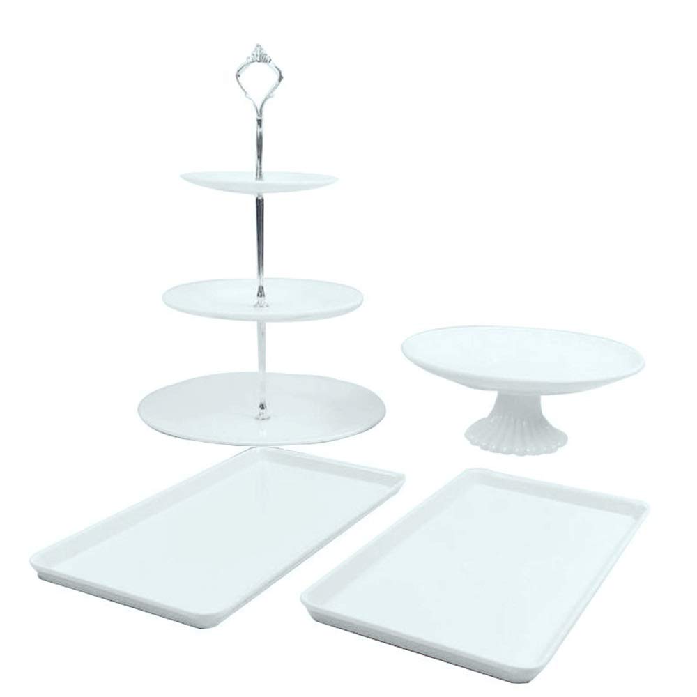 Cake Plate Wedding Dessert Table Decoration Set Birthday Decoration Tea ...