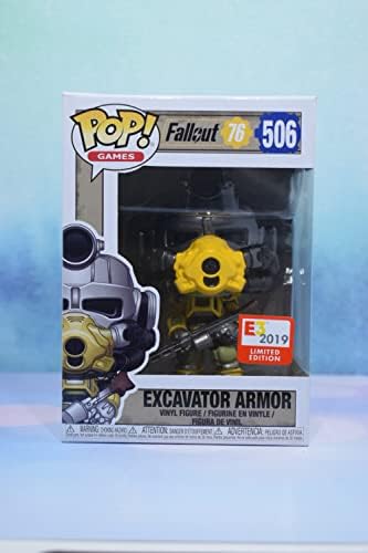 Funko POP! Games: Fallout 76 - Excavator Armor #506 - E3 2019 Exclusive ...