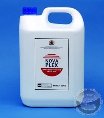 Cleenol BN0088 Novaplex Water Based Concrete Floor Seal, 5 Litres, Pack ...