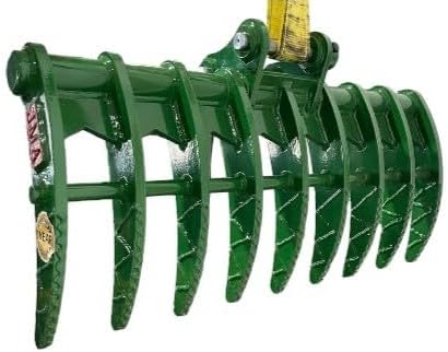 Amazon.com : Land Clearing Root Rake 35" for Excavator CAT 302, 302.5 ...