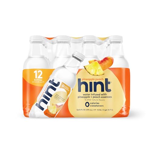 Snapklik.com : Hint Water Pineapple Peach,Pure Water Infused