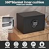 (0.77 Cu.Ft) Digital Security Safe and Lock Box,Small Safe box for ...