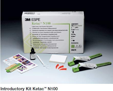 3M ESPE Ketac N100 Light Curing Nano-Ionomer Restorative-Trial kit ...