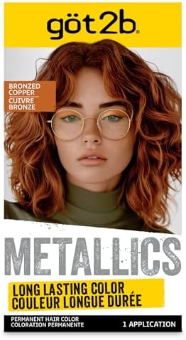 Amazon.com : Got2B Metallics Permanent Hair Color M72 Dusty Silver ...