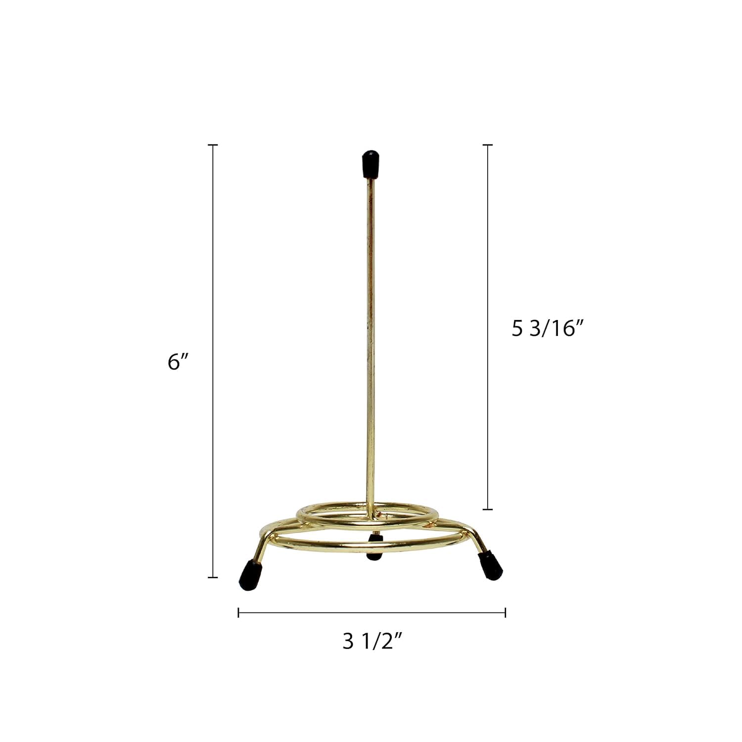 Snapklik.com : 3-1/2" X 6" Check Spindle Iron Plated Gold Finished Set ...