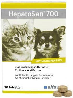 Alfavet HeptoSan 700 | 30 Tabletas | Alimento complementario para ...