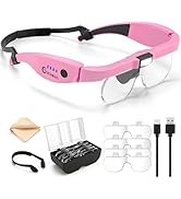 Amazon.com: GUOUBUO Magnifying Glass with Light, 1.5X-5.0X Magnifying ...