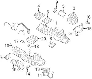 Mopar 68078418AA DOOR DEFROSTER, Door - Amazon Canada