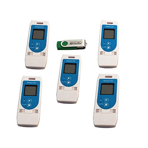 Temperature and Humidity Data Logger (5): Amazon.com: Industrial ...