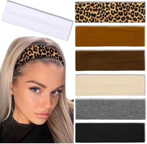 Amazon.com : TERSE Hair Bands for Women's Hair Thin Cloth Headbands for ...