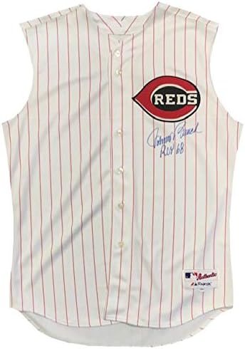 Amazon.com: Johnny Bench "ROY 68" Autographed Authentic Cincinnati Reds ...