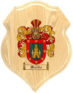 Amazon.com: Murillo Coat of Arms Plaque / Family Crest Plaque : Home ...
