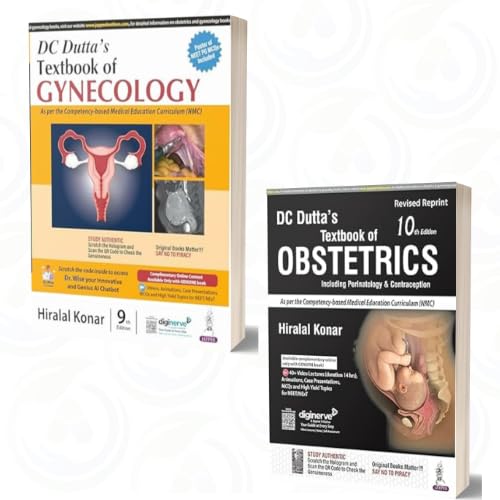 Buy DC Dutt's - Textbook of Obstetrics + Textbook of Gynecology - Set ...