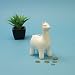Amazon.com: Ceramic Llama Money Box - White Coin Bank : Toys & Games