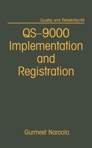 Qs-9000 Registration and Implementation (Quality and Reliability ...