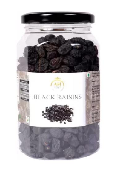 AESTHETIC HUB BLACK RAISINS Delicious & Healthy Snack High in ...