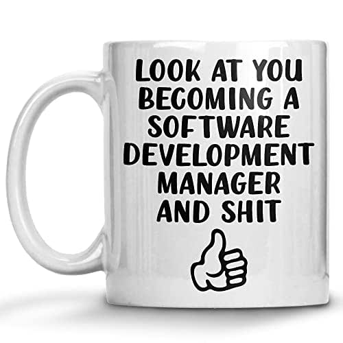 Amazon.com: Look At You Becoming A Software Development Manager, Developer, Programmer, Coder ...