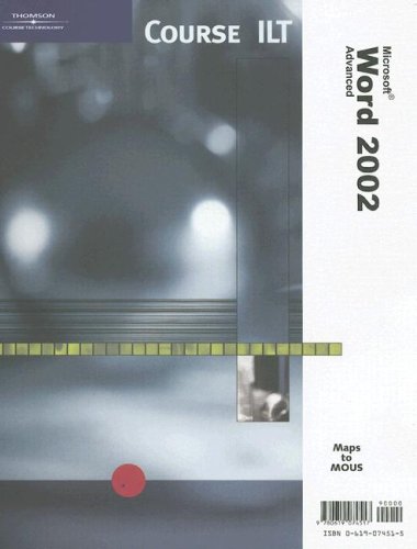 Buy Ms Word 2002 Adv W/Disk 2/E Book Online at Low Prices in India | Ms Word 2002 Adv W/Disk 2/E ...