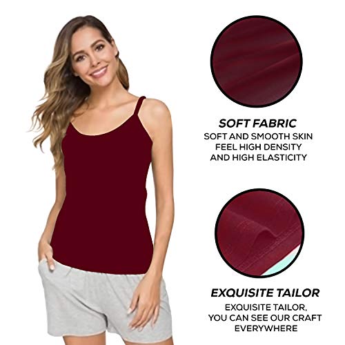 Buy pietra Womens Slip Baniyan Inner for Women Spaghetti Tops Strip top ...