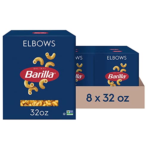 Snapklik.com : Barilla Elbows Pasta, 32 Oz Box (Pack Of 8) - Non-GMO ...