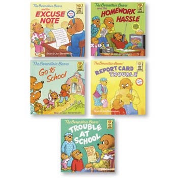 Amazon.com: Berenstain Bears Positive Character Book Set - At School ...