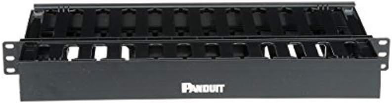 Amazon.com: Panduit WMPLFSE Horizontal Cable Manager, Black : Electronics