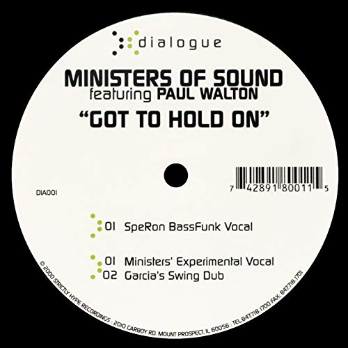 Got to Hold On by Ministers Of Sound on Amazon Music - Amazon.co.uk