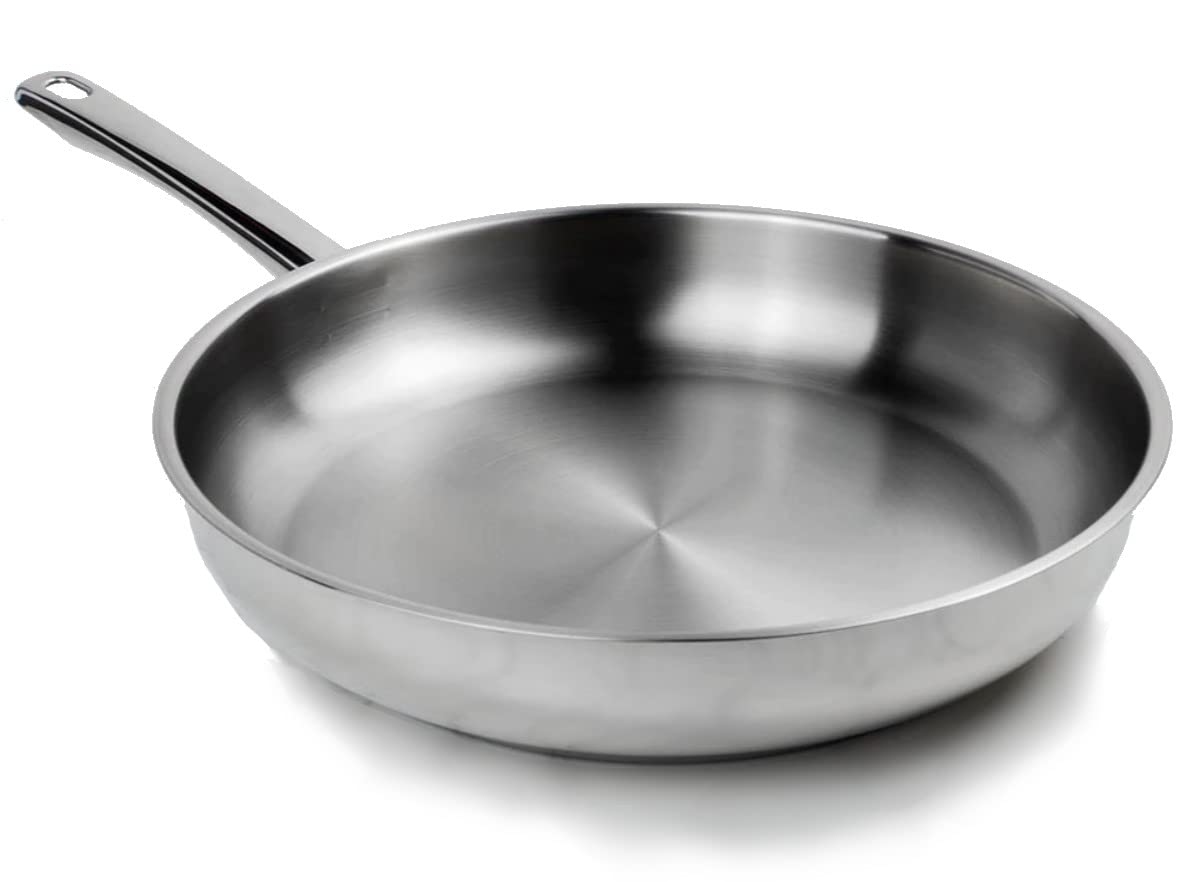Buy Hutch Kitchen | No Rivet Stainless Steel Skillet/Frying Pan ...
