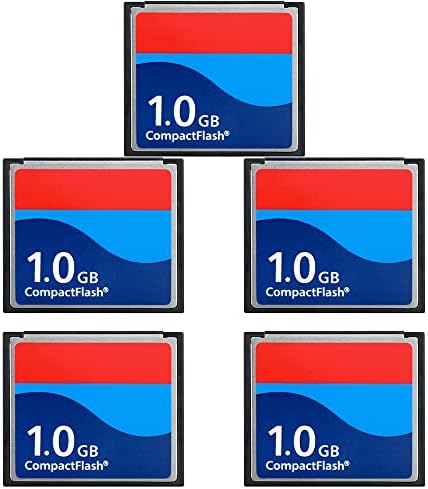 Amazon.com: ZhongSir Five Pack 1GB Compact Flash Memory Card High Speed ...