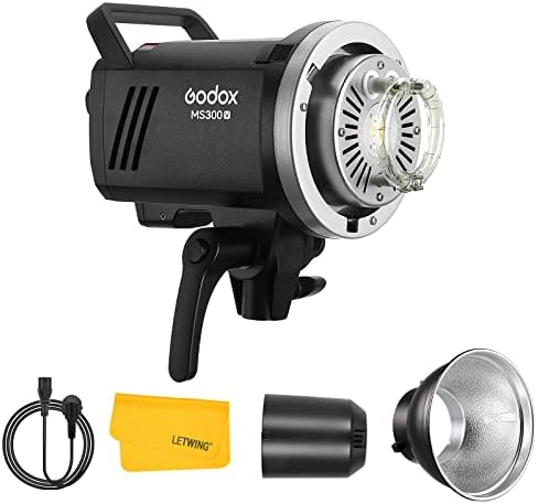 Amazon.com : Godox MS300V MS300-V Compact Studio Strobe Flash Light ...