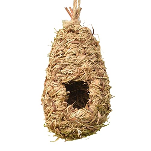 Roosting Pouch Bird Shelter – Corn Husk Hanging Nest Pocket for Birds ...