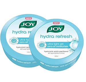 Amazon.in: Buy Joy Hydra Refresh Ultra Light Gel, Oil Free Moisturizer with Hyaluronic Acid ...