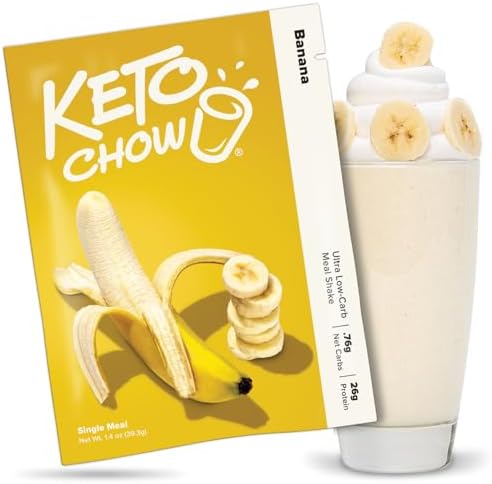Amazon.com: Keto Chow Vanilla Cream - Keto Meal Replacement Shake ...