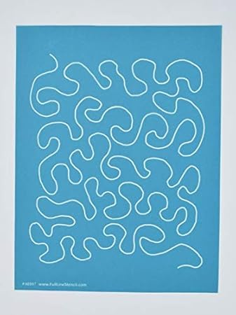 Amazon.com: 30397 Stipple Meander Stencil