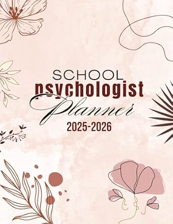 Amazon.com: school psychologist Academic planner 2025-2026: Watson ...