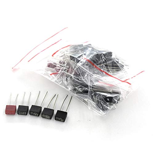 MAO YEYE 50PCS/LOT Square Rectangle Fuse Kit Slow Blow T1A T3.15A T4A ...