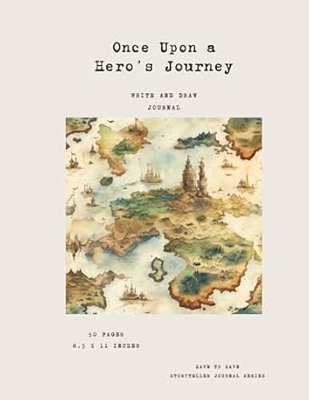 Once Upon a Hero's Journey: Write and Draw Journal for Kids: 2 Beagles ...